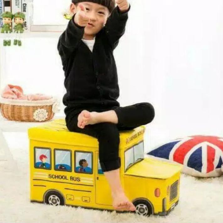 Jual KOTAK MAINAN BUS. SGE BOX BUS. TOYS ORGANIZER BUS KOTAK JMG ...