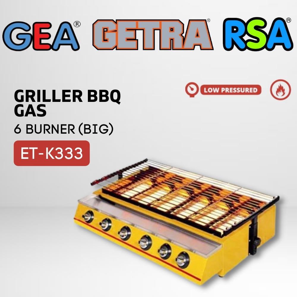 Jual KOMPOR PEMANGGANG GETRA ET-K333 GRILLER 6 TUNGKU BIG BURNER ORIGINAL | Shopee Indonesia