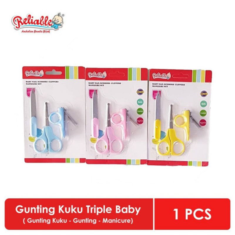 Jual GUNTING TRIPLE RELIABLE RAC8813/ GUNTING KUKU SET | Shopee Indonesia