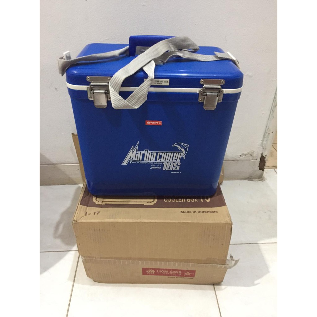 Jual COOLER BOX MARINA 18 LITER 18L LION STAR Kapasitas Besar Big ...