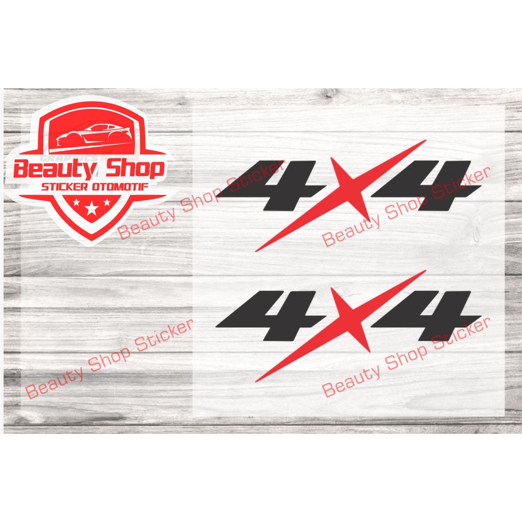 Jual sticker strada triton 4x4 off road stiker mobil mitsubishi ...