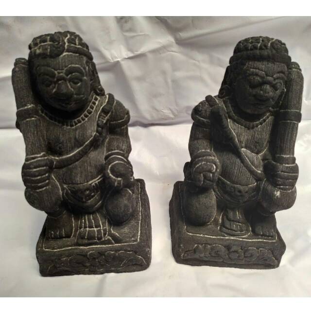 Jual Sepasang Pajangan Miniatur Patung Gupala Ukuran Sedang | Shopee ...