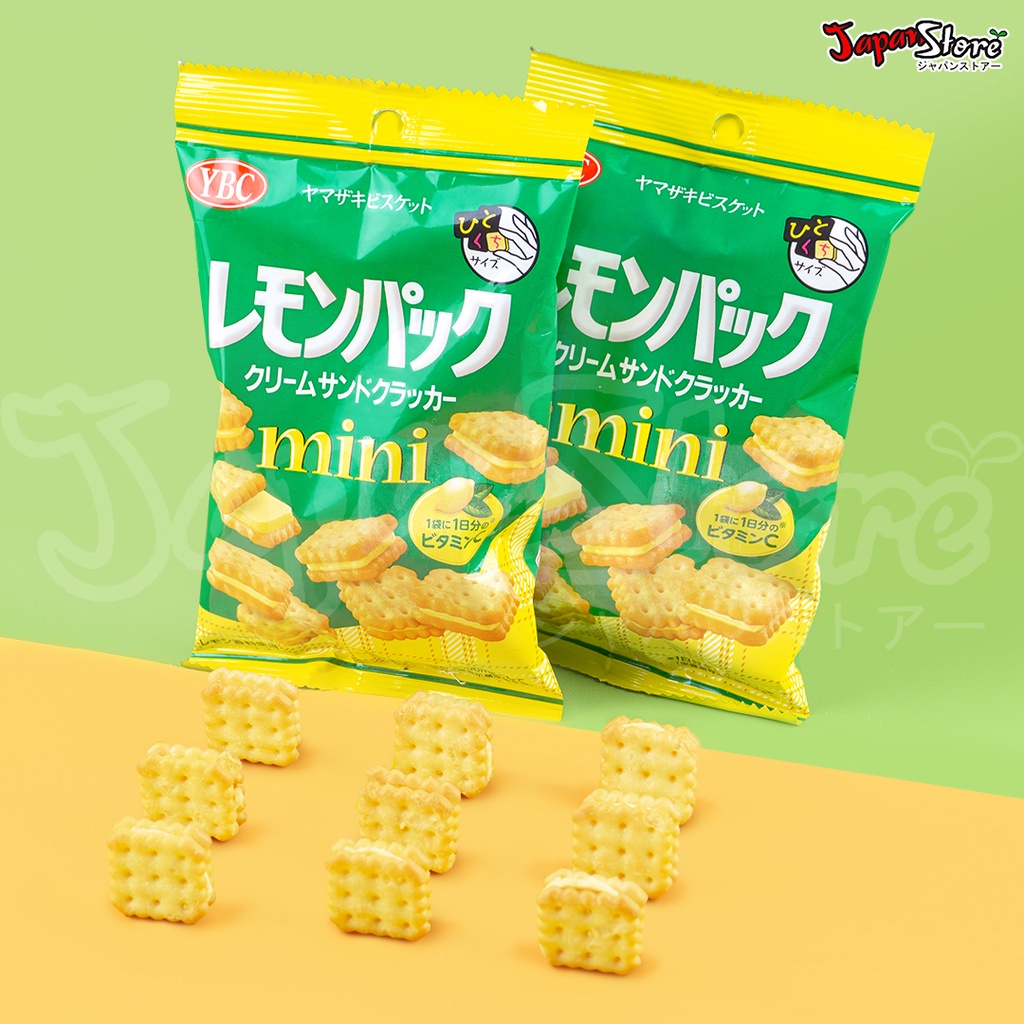 Jual YBC Mini Lemon Pack Sandwich Biscuit (Bite Size) | Shopee Indonesia