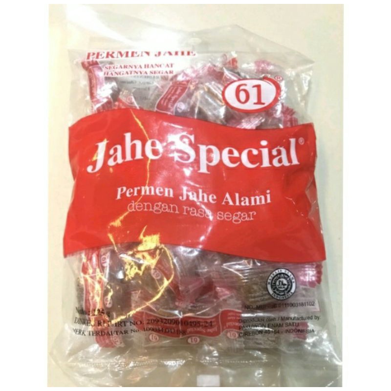 Jual permen jahe 61 jahe special 1 pack | Shopee Indonesia