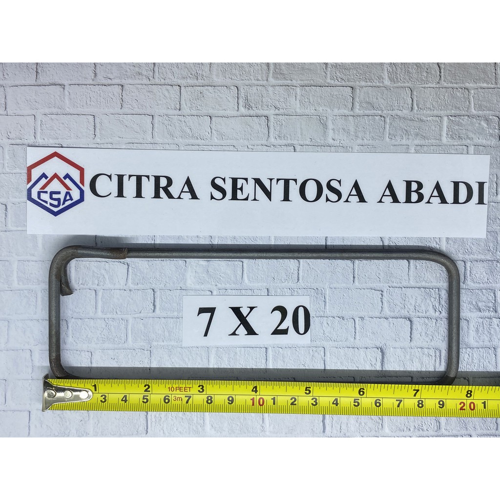 Jual RING BEHEL / BESI BEGEL BETON / SENGKANG. 7 x 20cm. BESI 6mm FULL ...