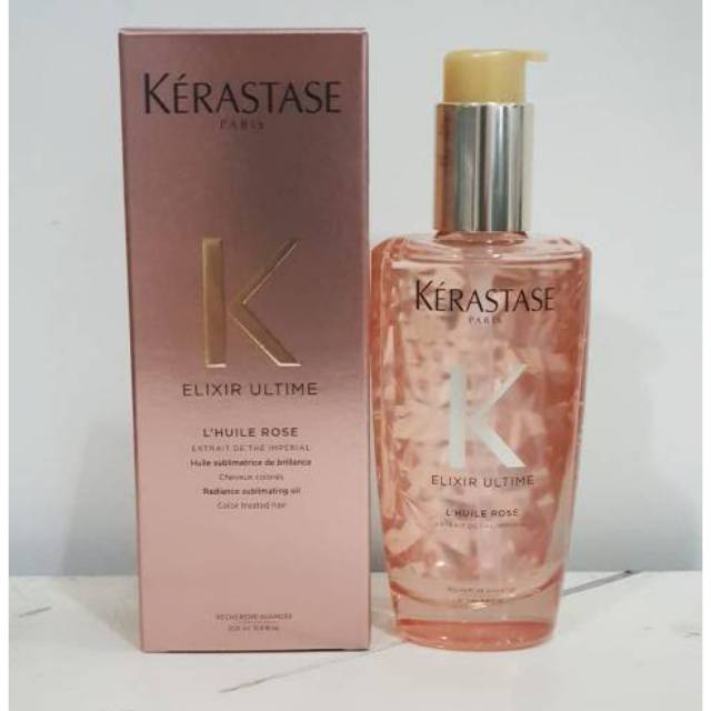 Jual TERMURAH KERASTASE ELIXIR ULTIME SERUM PINK 100ml | Shopee Indonesia