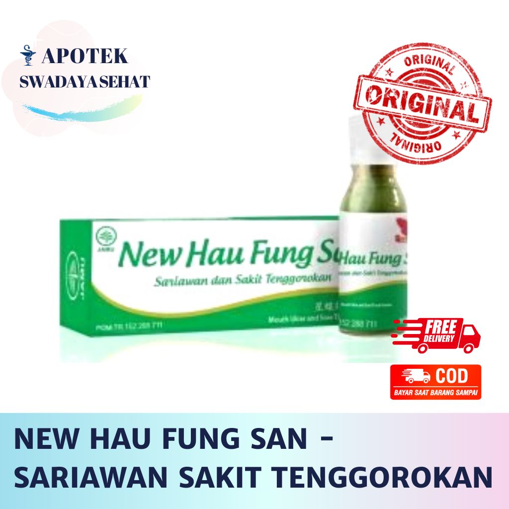 Jual NEW HAU FUNG SAN - Obat Sariawan Sakit Tenggorokan Obat Herbal ...