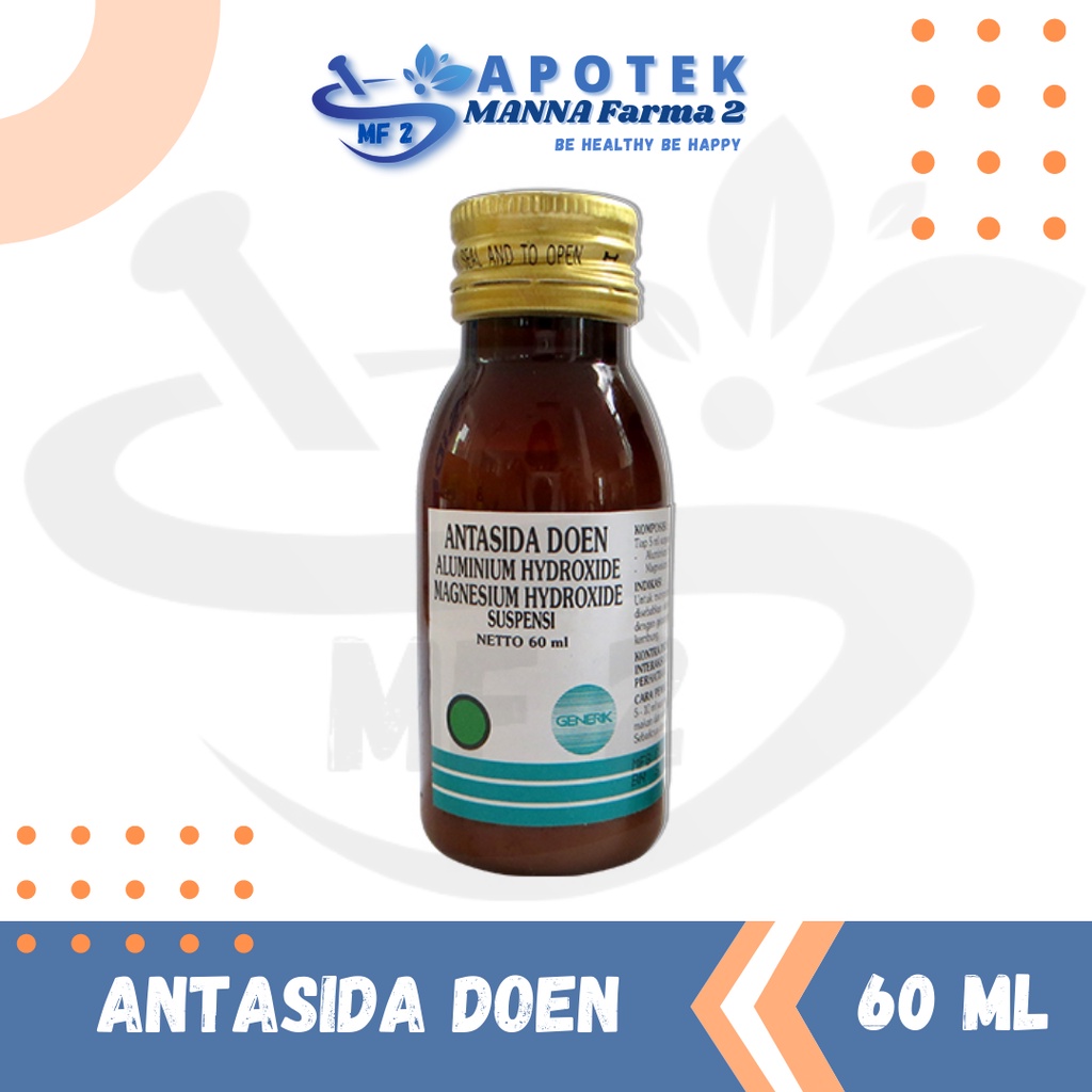 Jual ANTASIDA DOEN SIRUP ISI 60 ML | Shopee Indonesia