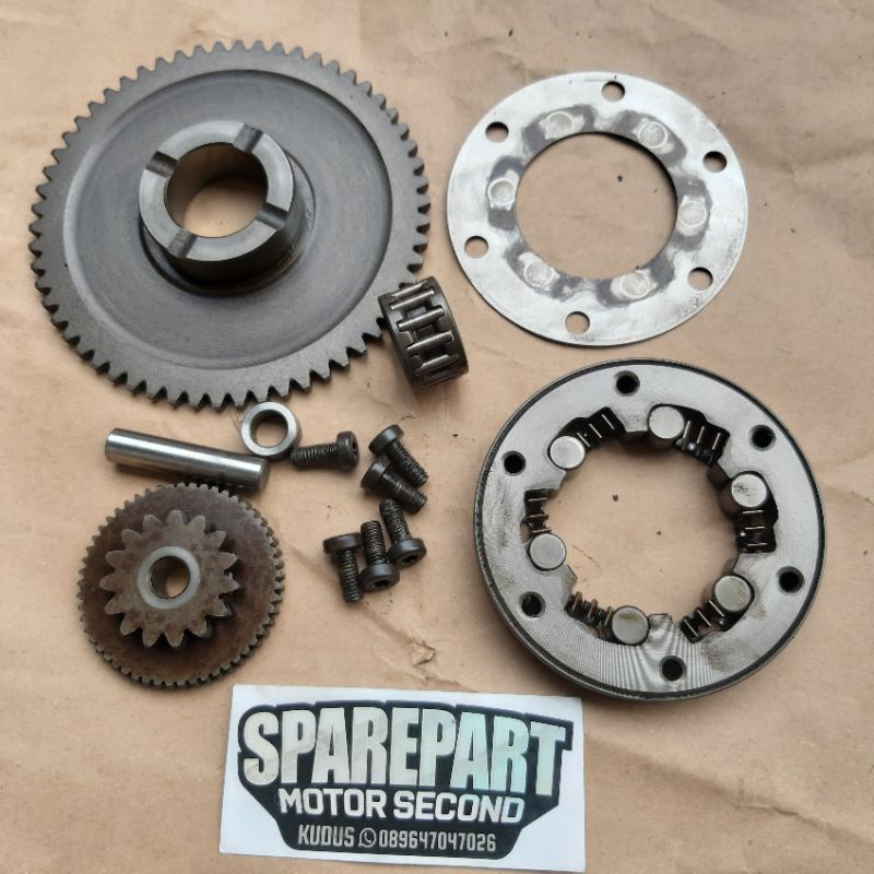 Jual ONEWAY ONE WAY WANWAY GIGI GEAR DOUBLE STARTER BESAR KECIL PELOR ...