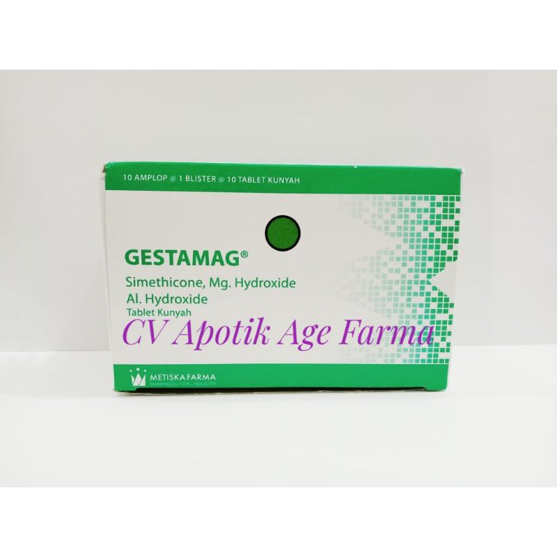 Jual Gestamag Tablet isi 100 (Metiska Farma) | Shopee Indonesia