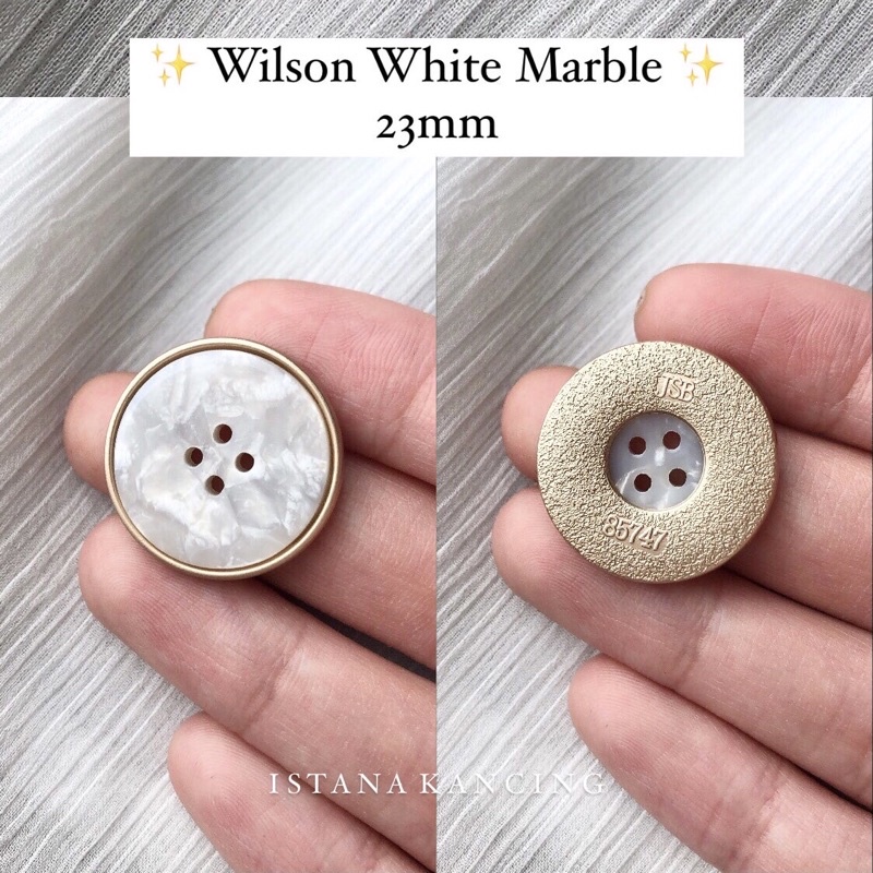 Jual Kancing Baju 4 Lubang | Kancing Metal Marble | Kancing Blazer ...