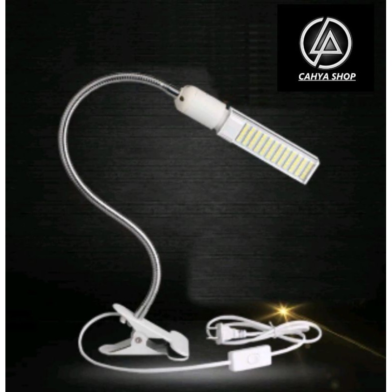 Jual LAMPU SERVICE KERJA BELAJAR MODEL JEPIT 60 LED | Shopee Indonesia