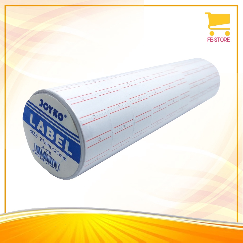Jual 1 Slop Kertas Label Harga / Price labeller 1 Line Joyko 12mm x ...