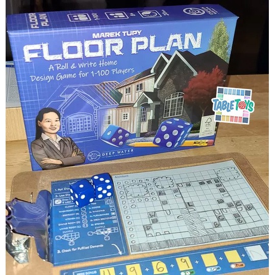 Jual Floor Plan Board Game | Boardgame | Shopee Indonesia