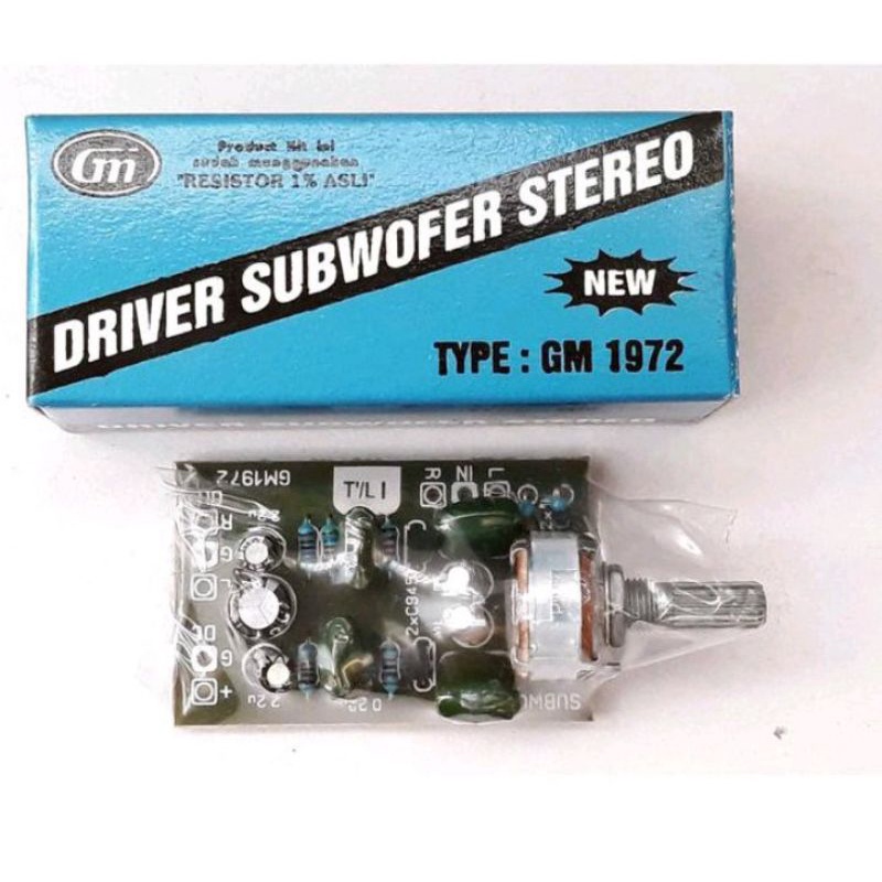 Jual Kit GM 1972 Driver Subwoofer Stereo | Shopee Indonesia