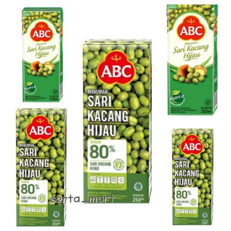 Jual ABC Minuman Sari Kacang Hijau 250ml - ABC Kacang Ijo | Shopee ...