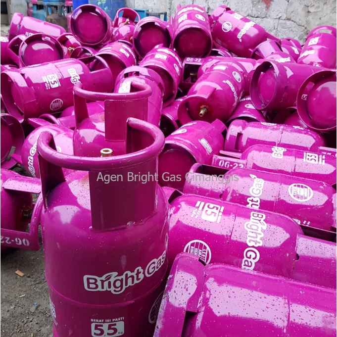 Jual TABUNG BRIGHT GAS 5,5 KG KOSONG PINK | Shopee Indonesia