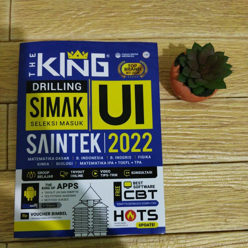Jual BUKU UI SAINTEK 2022 THE KING DRILLING SIMAK UI SAINTEK 2022 ORIGINAL | Shopee Indonesia