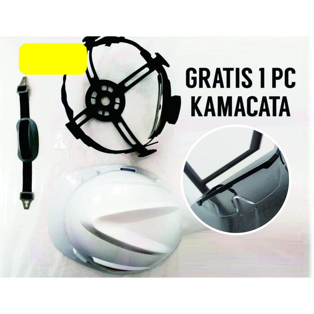 Jual HELM PUTIH PROYEK / TOPI PROYEK / SAFETY HELMET (NON MEREK ...