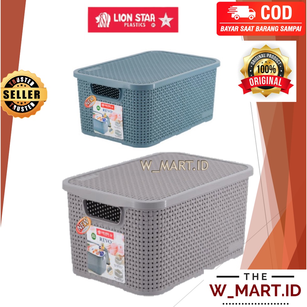 Jual LION STAR STORAGE BOX BESAR KOTAK KERANJANG PENYIMPANAN CABLE BOX ...