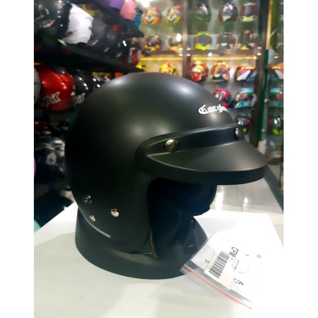 Jual HELM CARGLOSS HIJAB YRH "ORIGINAL"HALF FACE ONGKIR 1KG | Shopee ...