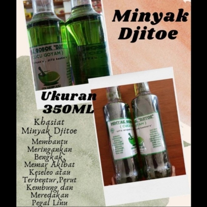 Jual Minyak Djitoe Cucu Goyam 350ml | Shopee Indonesia