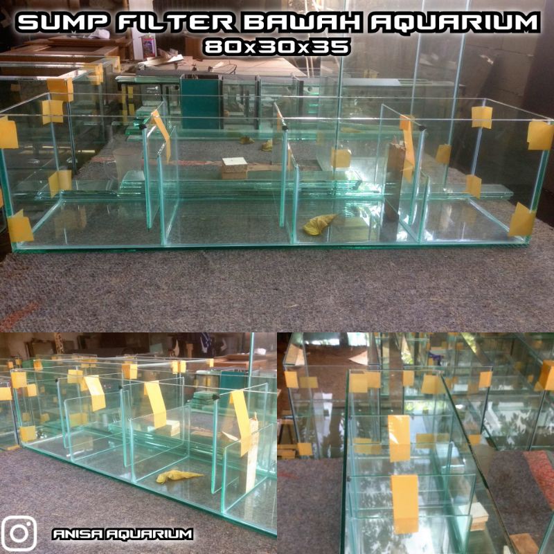 Jual SUMP FILTER AQUARIUM UKURAN 80X30X35 | Shopee Indonesia