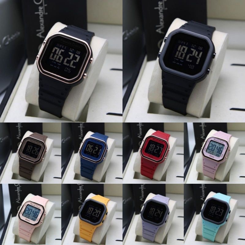 Jual [Free Baterai] JAM TANGAN WANITA ALEXANDRE CHRISTIE AC 9347 ...