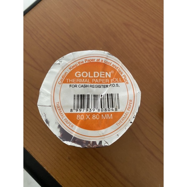 Jual Kertas Thermal / Golden Thermal Paper Roll 80x80mm | Shopee Indonesia