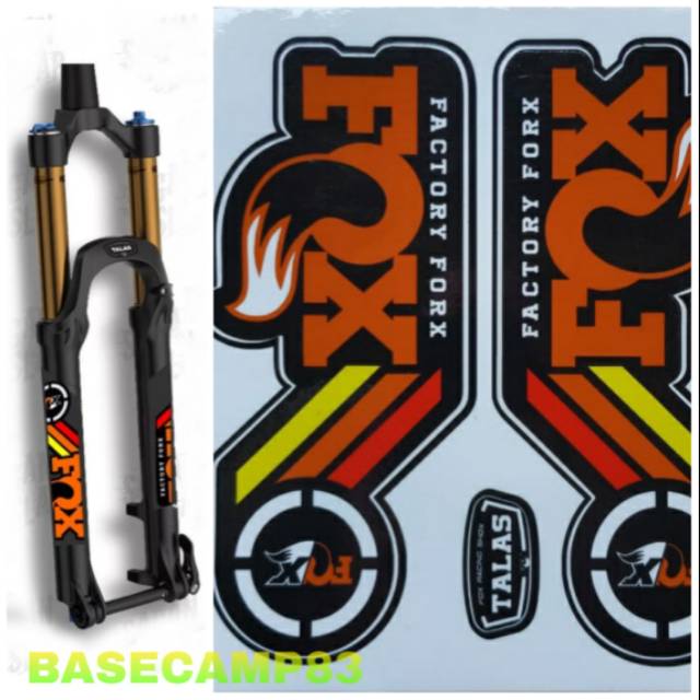 Jual Stiker fox decal stiker fork | Shopee Indonesia