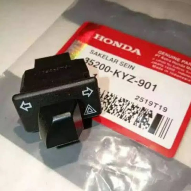 Jual SAKLAR SEIN HAZARD KYZ-901 MOTOR HONDA BEAT FI, SCOOPY FI, REVO ...