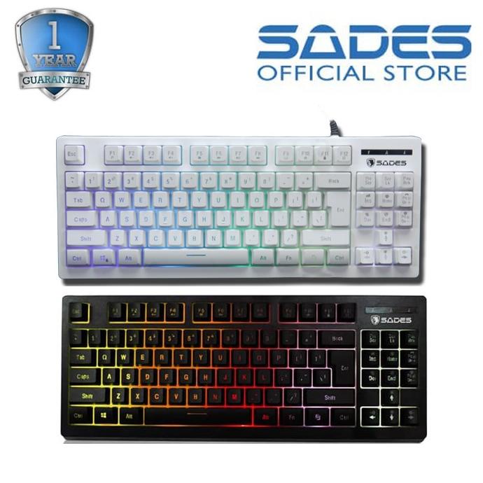 Jual Sades Sabre TKL RGB Gaming Keyboard Lo | Shopee Indonesia