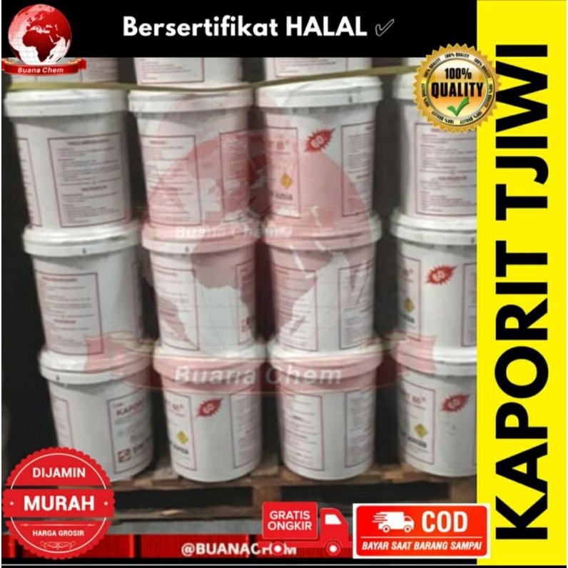 Jual Caporit Powder TJIWI 15 KG / Kaporit Bubuk / Calcium Hypochlorite ...