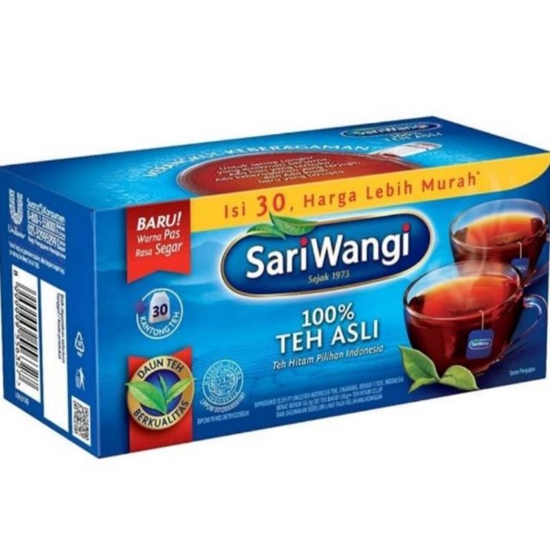 Jual Teh Celup Sariwangi Box isi 30 pcs | Shopee Indonesia