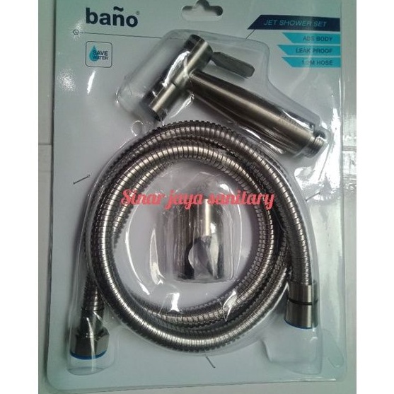 Jual Jet shower bano stainless "ORIGINAL" / jet shower closet / Jet ...