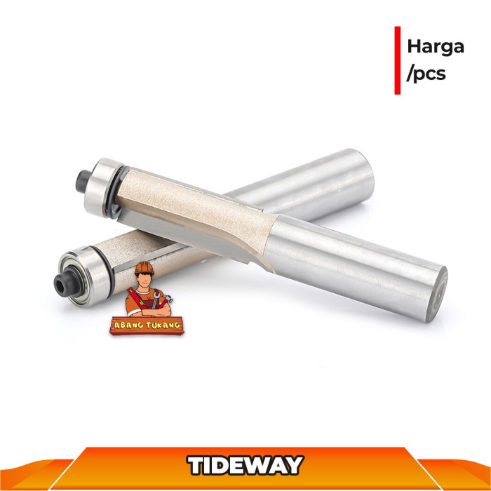 Jual 4 PCS Mata Profil Flush Trimmer Bit Tideway Mesin Router Trimmer ...