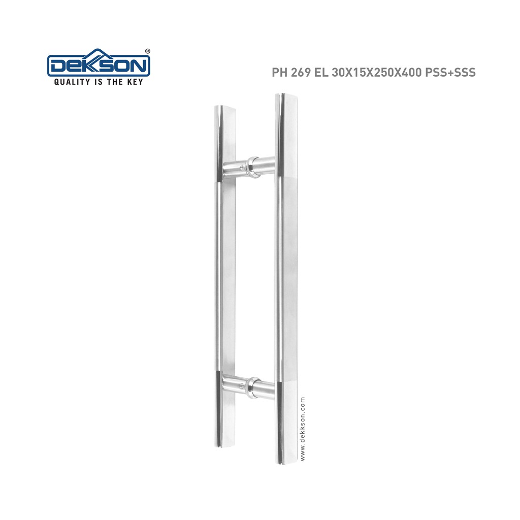 Jual DEKKSON Pull Handle Gagang Pintu Tarik PH 269 30X15X300X180 ...
