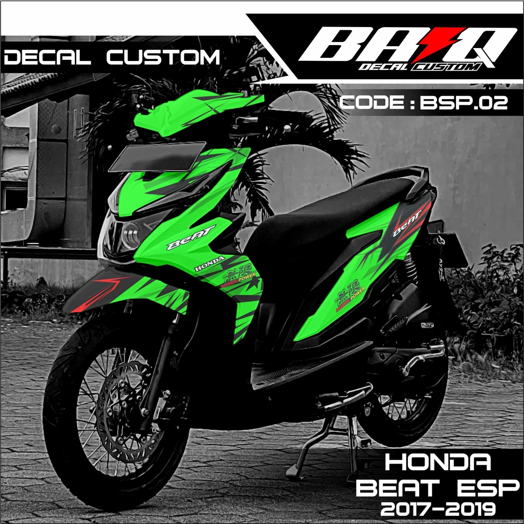 Jual DECAL HONDA BEAT ESP 2017-2019 - DECAL BEAT ESP 2017-2019 VARIASI ...