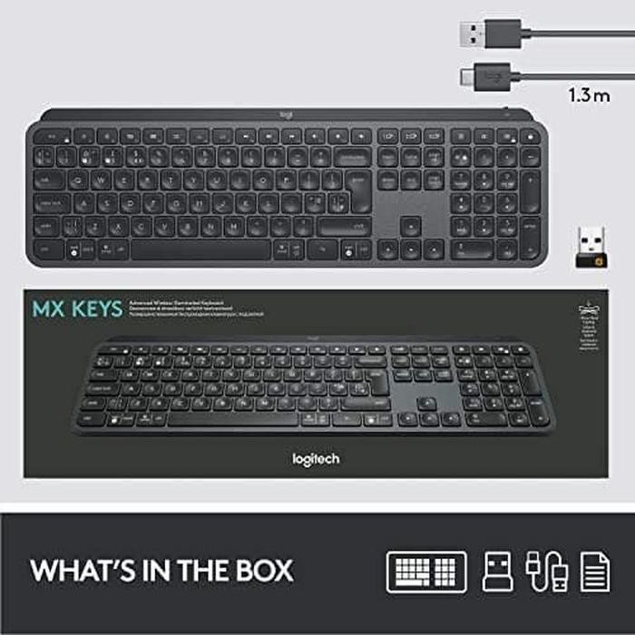 Jual Keyboard Logitech MX Keys Bluetooth & Wireless | Shopee Indonesia