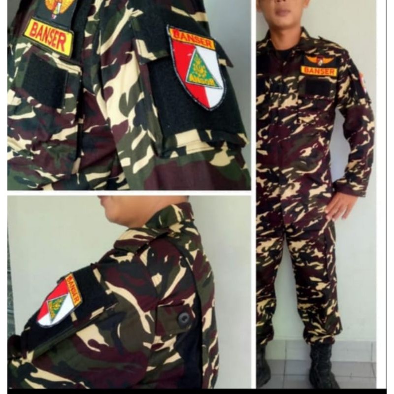 Jual seragam pdl banser tactical | Shopee Indonesia