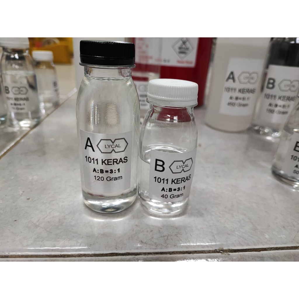 Jual Resin Lycal Bening 1011 160 gram | Shopee Indonesia