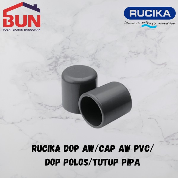 Jual Rucika Dop Aw/Cap Aw Pvc/ Dop Polos/Tutup Pipa | Shopee Indonesia