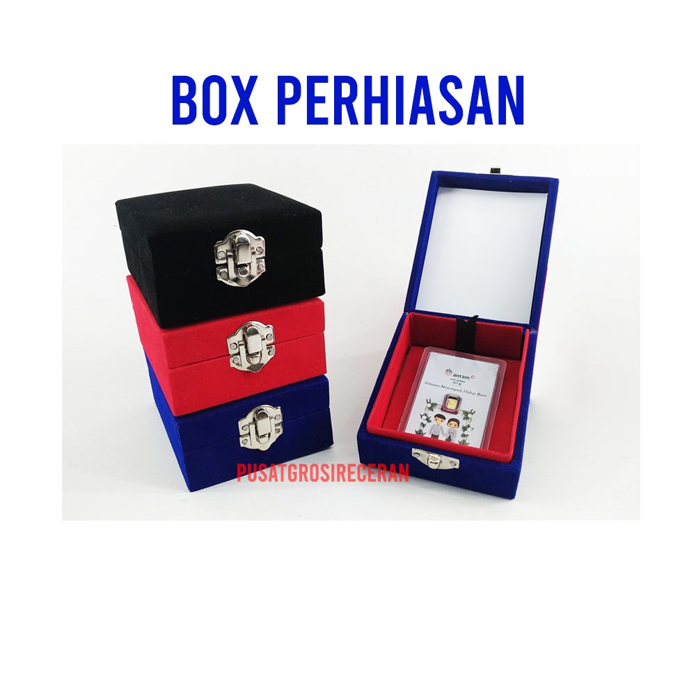 Jual Box Antam Gift Box Kotak Kado Hadiah untuk Logam Mulia Kotak Perhiasan Kenang Kenangan ...