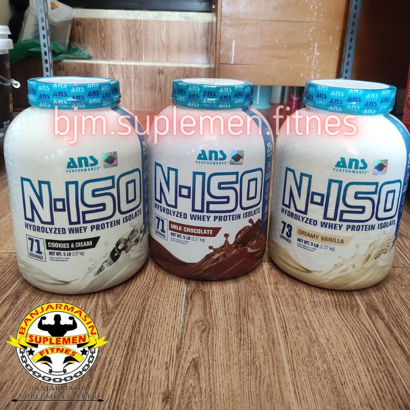 Jual ANS N ISO 5 lbs Hydrolized Whey Protein Isolate N-ISO 5lbs BPOM ...