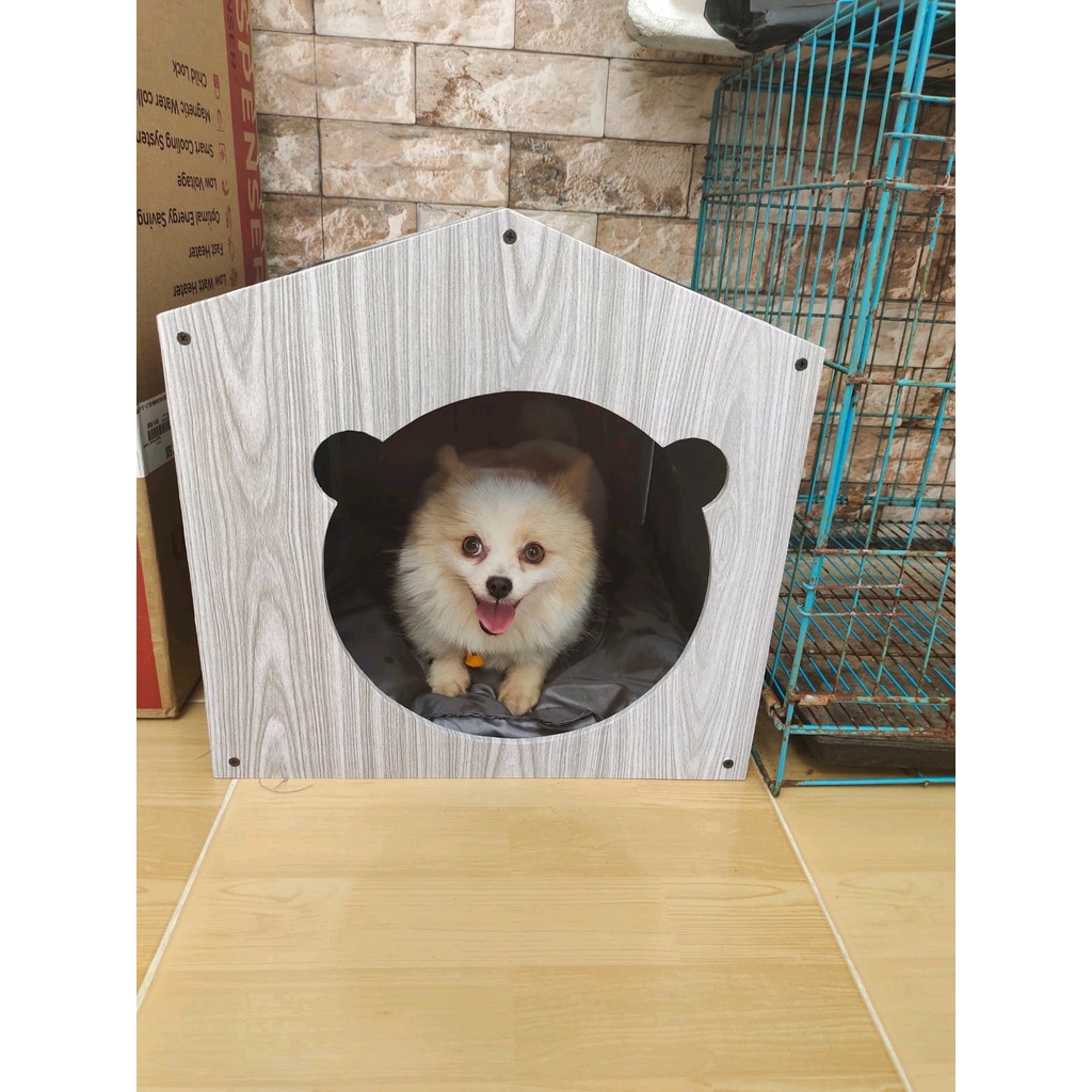 Jual RUMAH MAINAN TEMPAT TIDUR KUCING KUCING KAYU UKURAN BESAR FREE ...