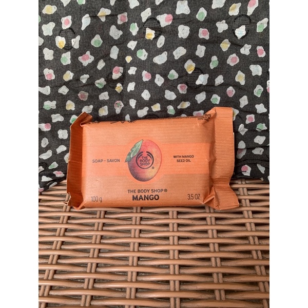Jual The Body Shop Original Mango Bar Soap Savon Sabun Batang 100gr ...