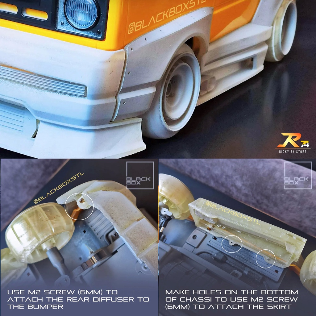 Jual WPL D42 PANDEM Body Kit Set - 3D Print Body Kit D42 WPL | Shopee ...