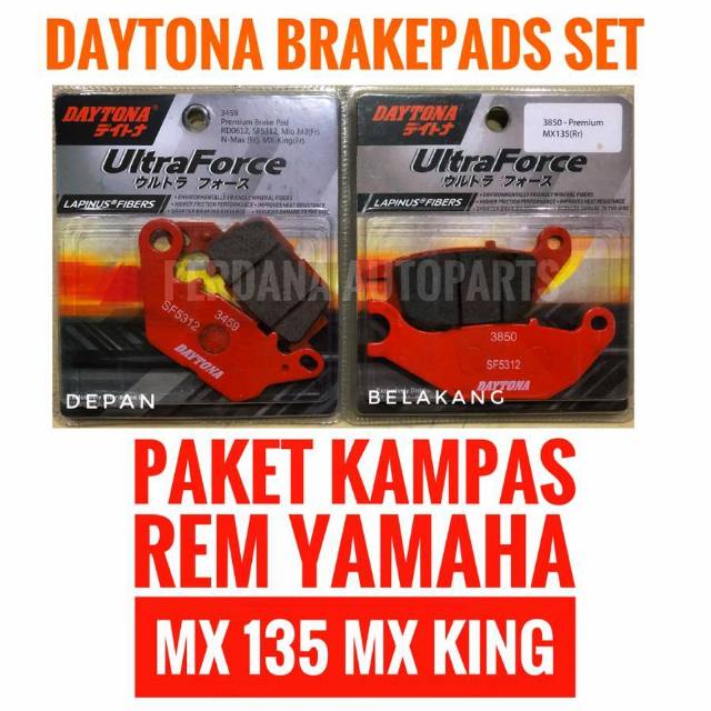 Jual Kampas Rem Depan/Belakang Yamaha MX 135 MX King 150 Original ...