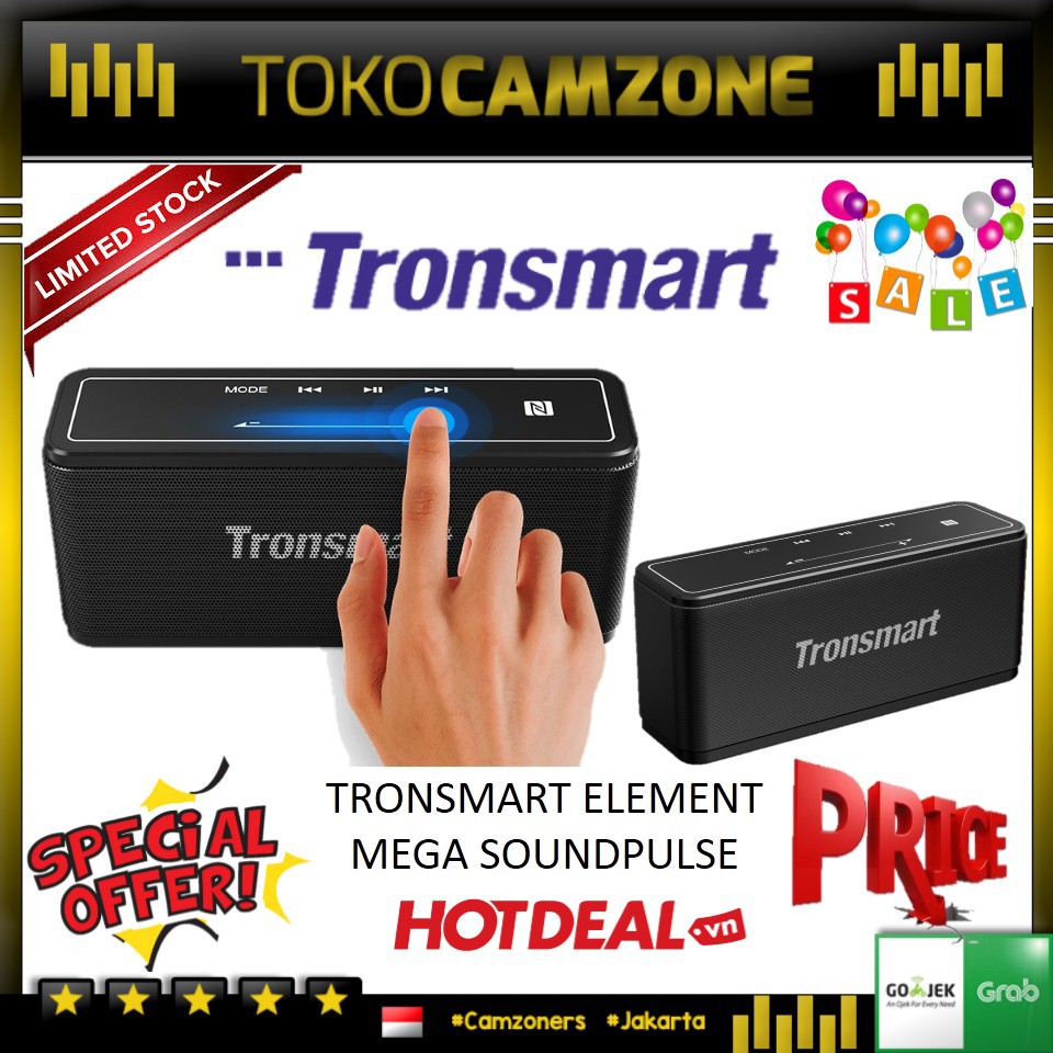 Jual Tronsmart Element Mega 40W SoundPulse Bluetooth Speaker | Shopee ...