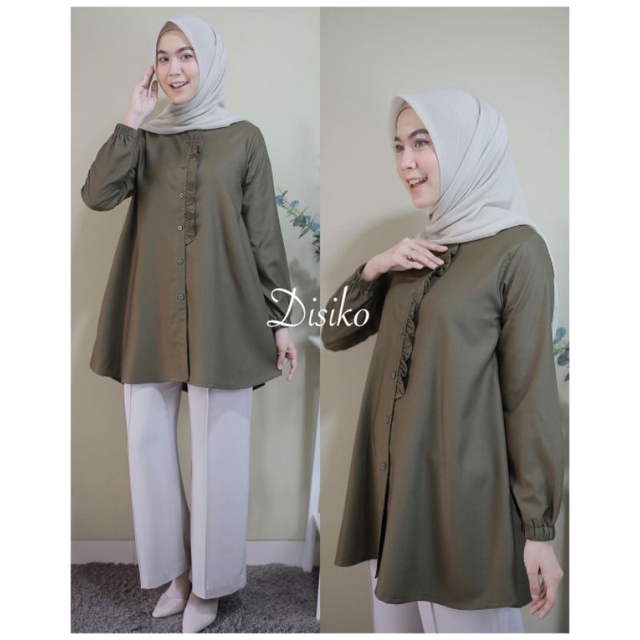 Jual EF001 - Lala Blouse Baju Atasan Wanita Terbaru 2024 Kekinian Katun ...